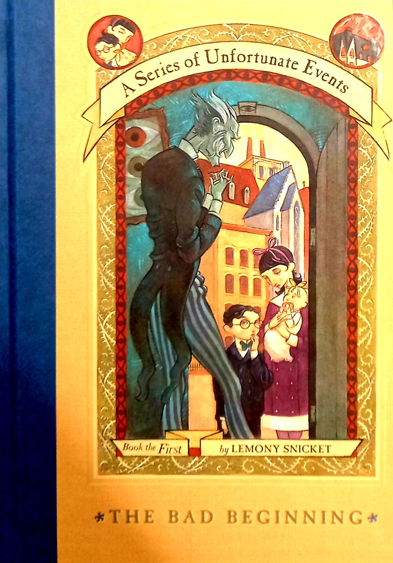 The Bad Beginning by Lemony Snicket & Brett Helquist – Bust-Down Books