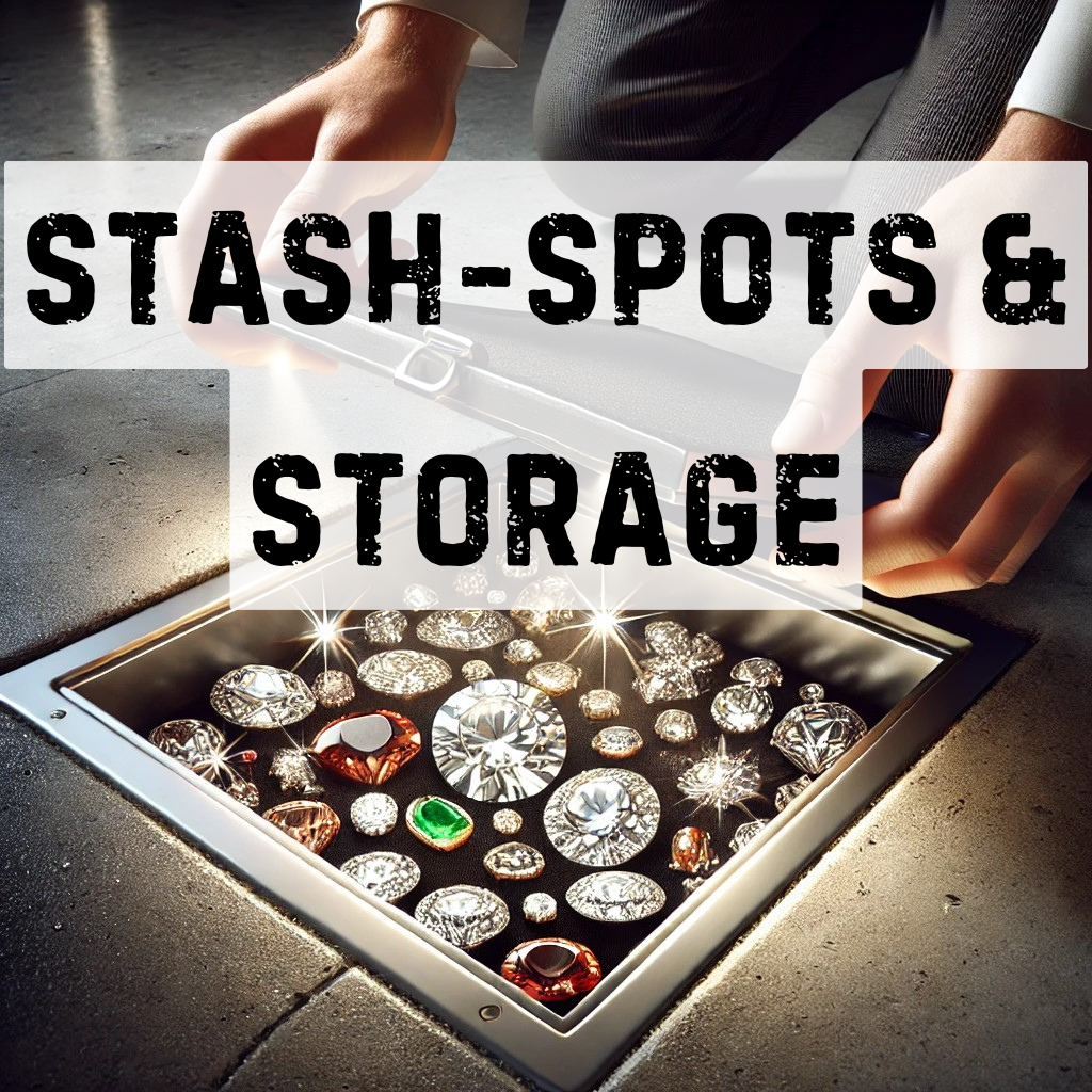 Stash-Spots & Safes: Safe-Storage & Secret-Hidden Compartments – Bust ...