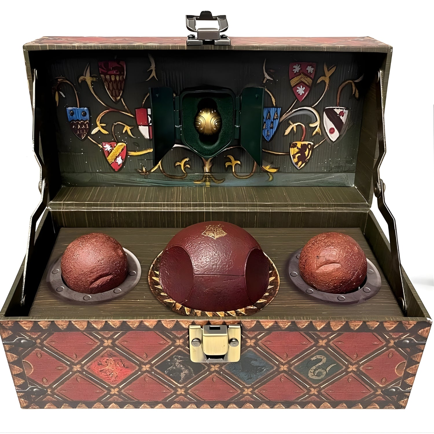 Harry Potter Collectible Quidditch Set | Book―Removeable Golden Snitch ...