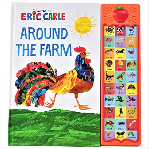 World of Eric Carle, Around the Farm 30-Button Animal Sound Book - Gre ...
