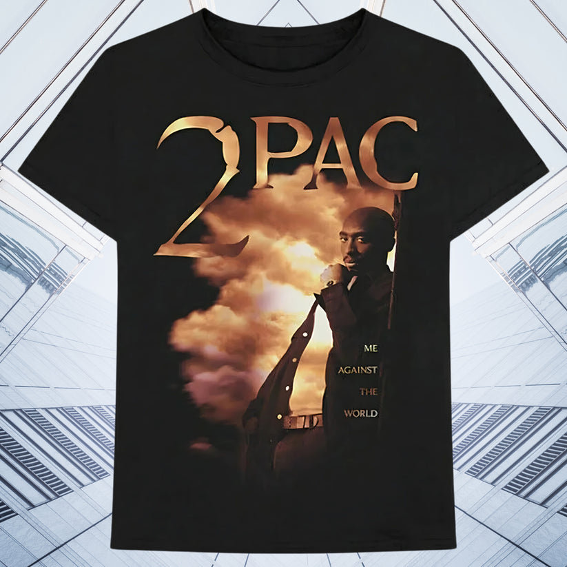 2Pac T-Shirt – Tupac Shakur Iconic Graphic Tees – Bust-Down Books