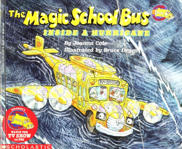 The Magic School Bus Inside a Hurricane by Joanna Cole – Bust-Down Books