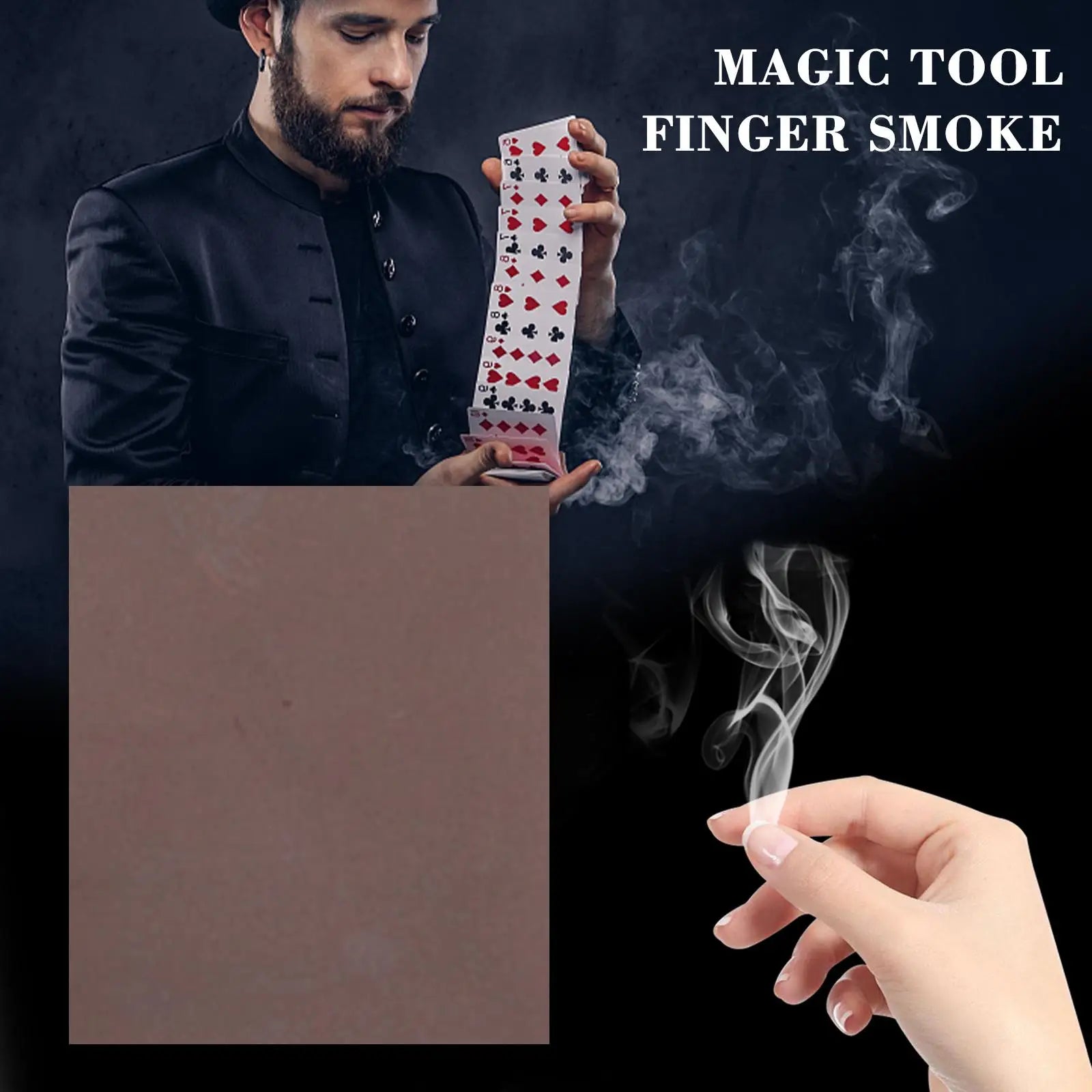 Magic Smoke Paper for Finger Snap Illusion | Close-Up Magician's Prop ...