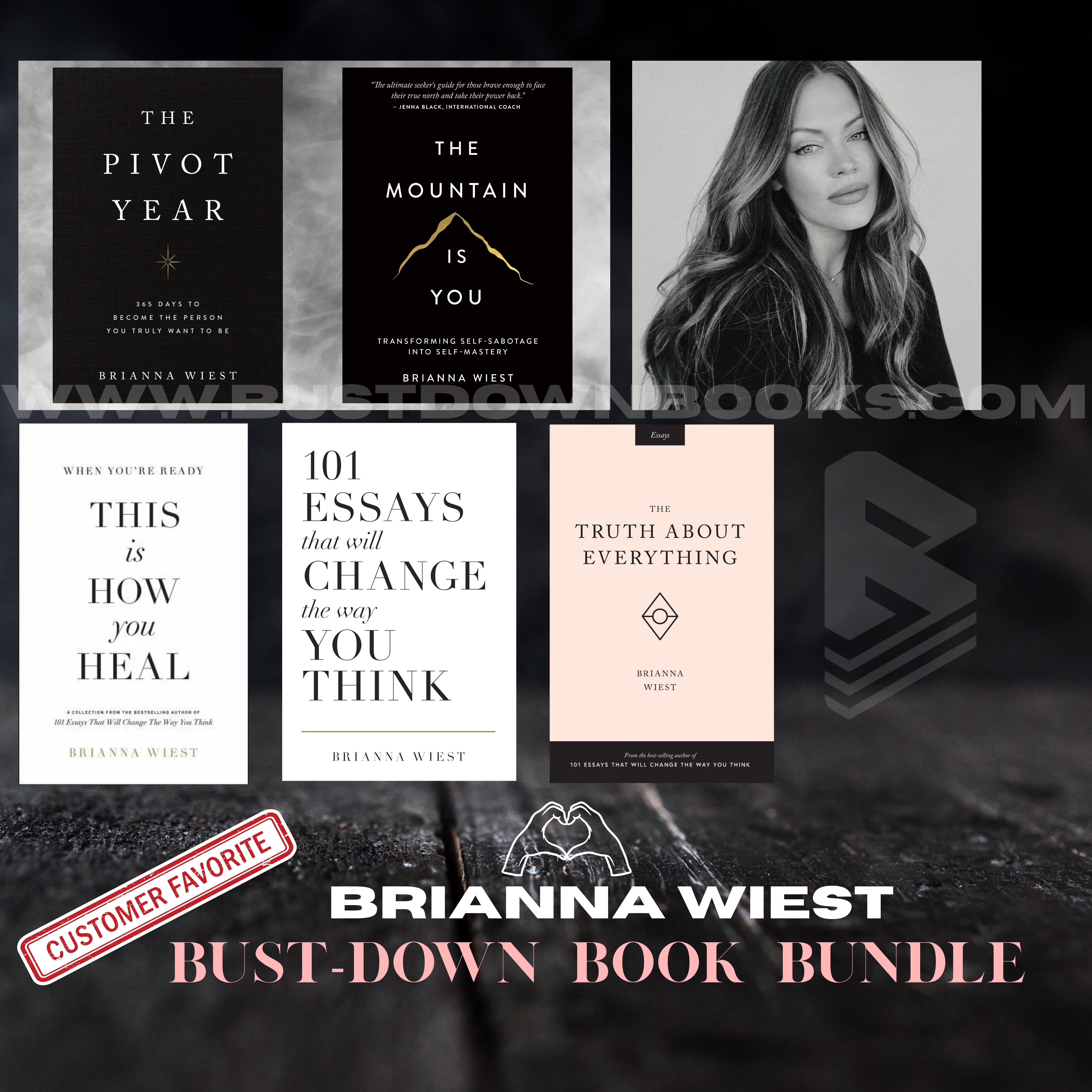 Brianna Wiest Bust-Down Book Bundle – Bust-Down Books