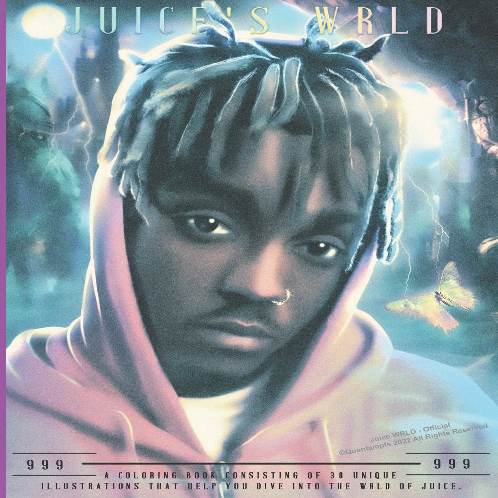 Juice WRLD 999: Official Lean Wit Me Legends Coloring Book – Bust-Down ...