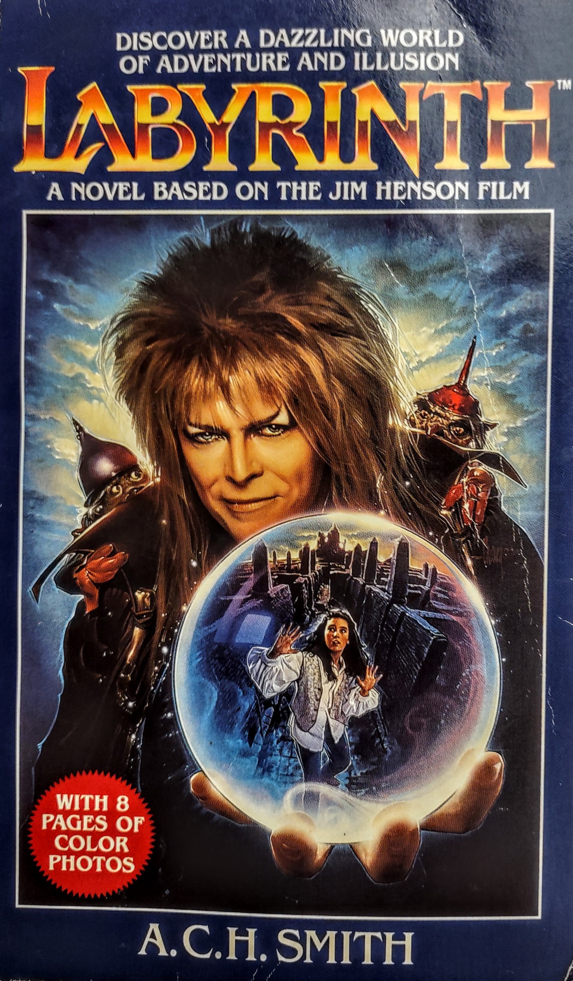 Labyrinth: A Novel Based on the Jim Henson Film by A.C.H. Smith – Bust ...