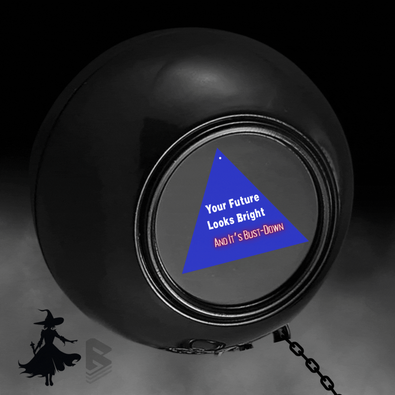 Magic 8 Ball Keychain by Cool Keychains – Bust-Down Books